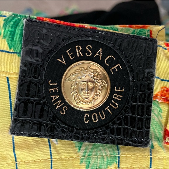 Versace | Pants & Jumpsuits | Rare Vintage Versace Berry Pants | Poshmark